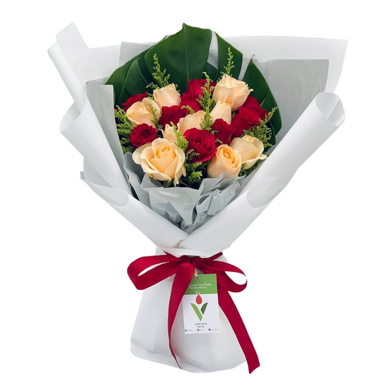 Natalie Premium Rose Bouquet Premium Florist Malaysia Heva Ts