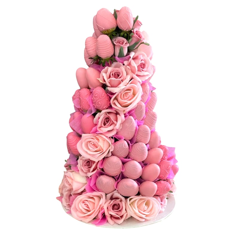 ALAMANDA Chocolate Tower | Chocolate dipped Strawberries | KL online ...