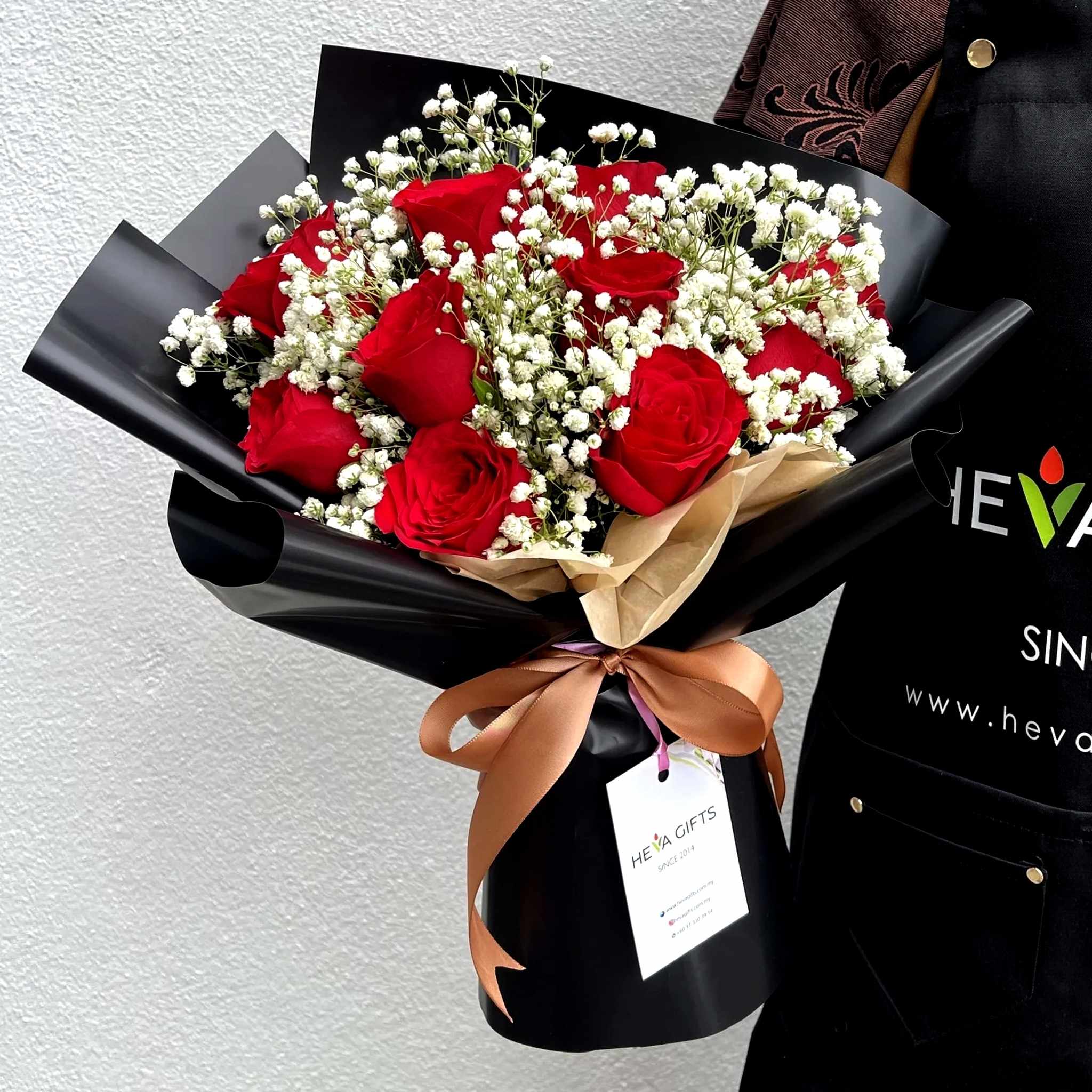 ALIYAH ROSE BOUQUET | Red Roses | Flower Delivery – Heva Gifts Sdn.Bhd ...